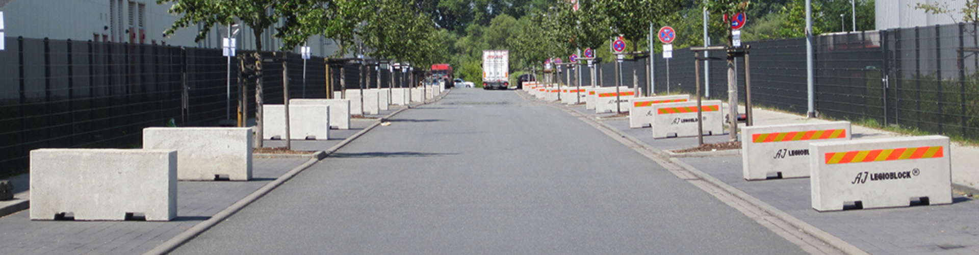 Concrete blocks as security barriers - Legioblock UK